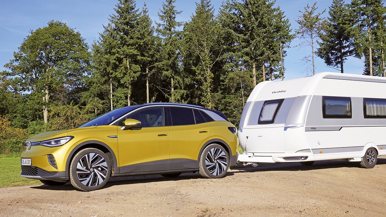 Fahrtest: Volkswagen ID. 4 - Camping, Cars & Caravans